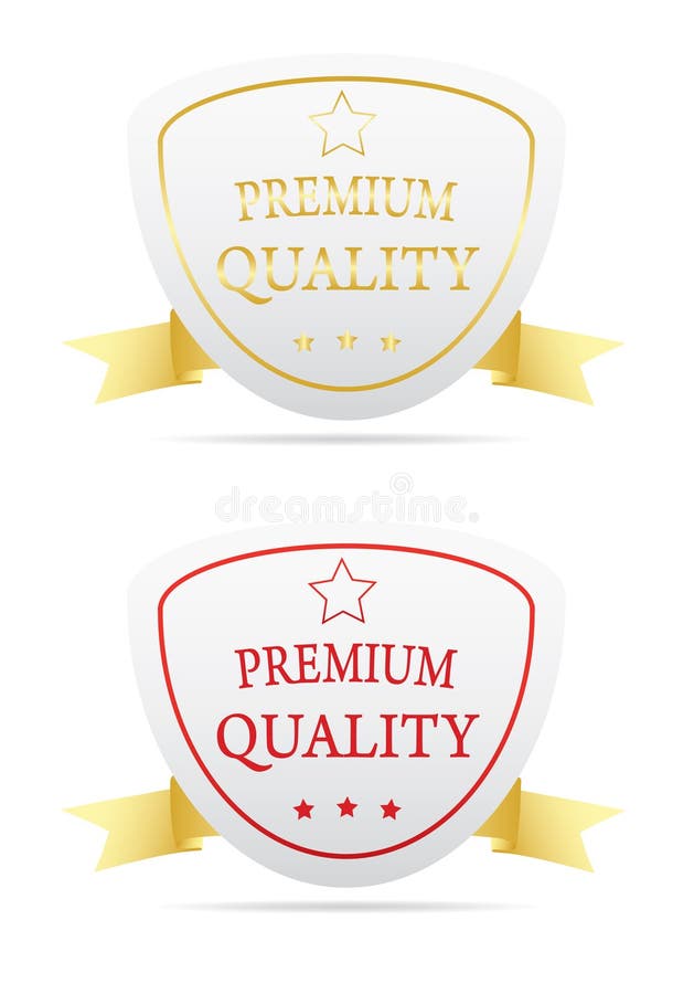 Labels Premium series stock vector. Illustration of handcraft - 54394798