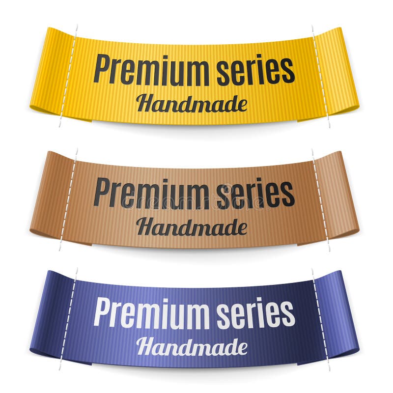 Labels Premium series stock vector. Illustration of modern - 54393679