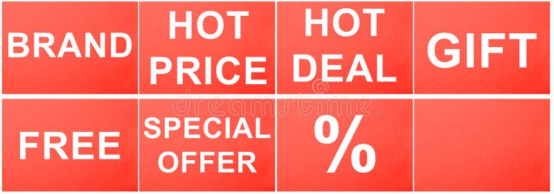 Labels for retail stock photo. Image of copyspace, business - 22311128