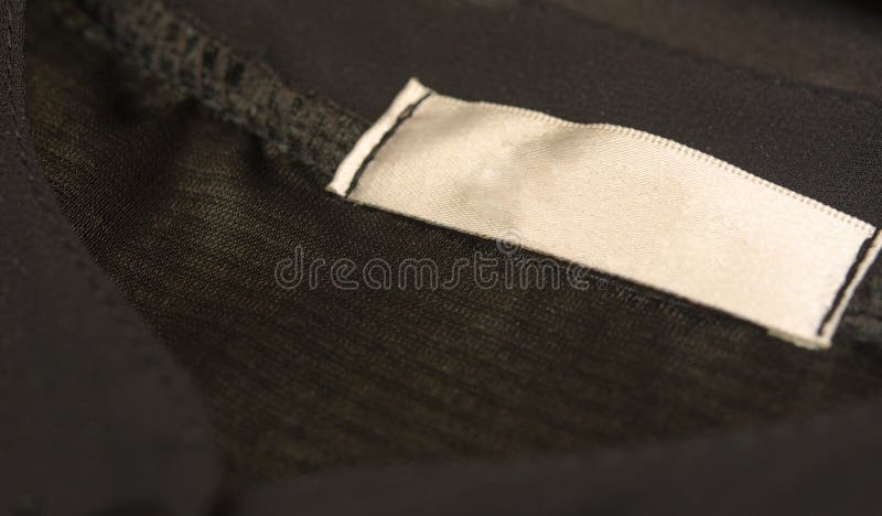 Labels shirt stock photo. Image of identify, cloth, size - 56835364