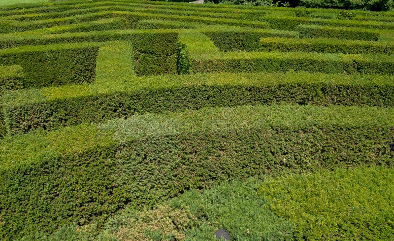 Laberinto imagen de archivo. Imagen de forma, paisaje - 107400833