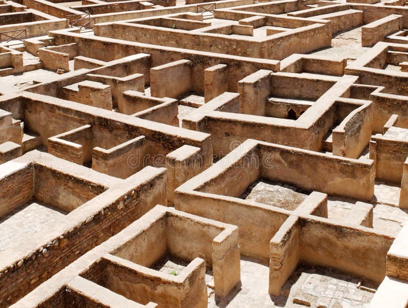 Laberinto foto de archivo. Imagen de piedra, castillo - 17792980