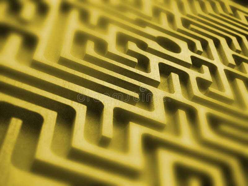 Laberinto foto de archivo. Imagen de forma, éxito, perplejidad - 508324