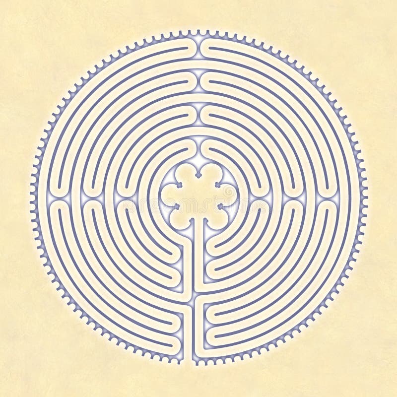 Laberinto Sagrado De Chartres, Mandala