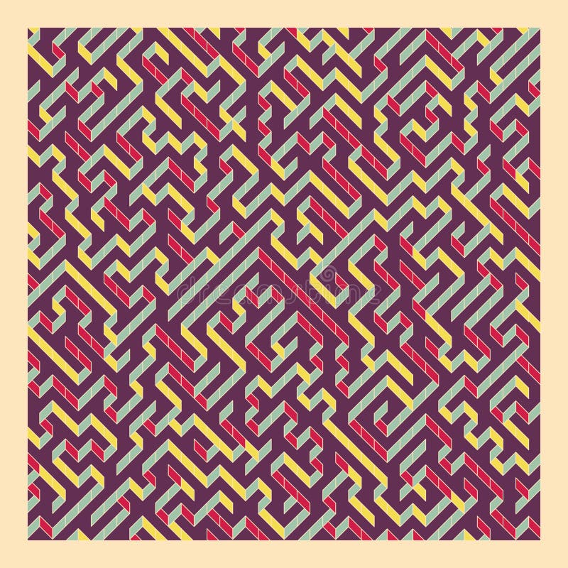 Laberinto Ejemplo Del Vector Del Laberinto Ilustración del Vector ...
