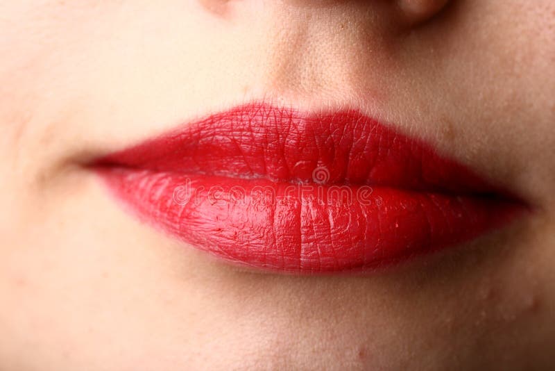 Labios imagen de archivo. Imagen de encanto, maquillaje - 4179267