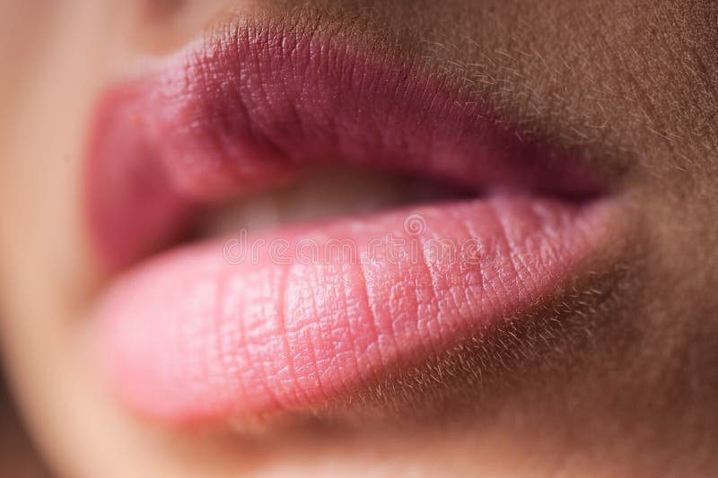 Labios de la mujer imagen de archivo. Imagen de skincare - 6293375