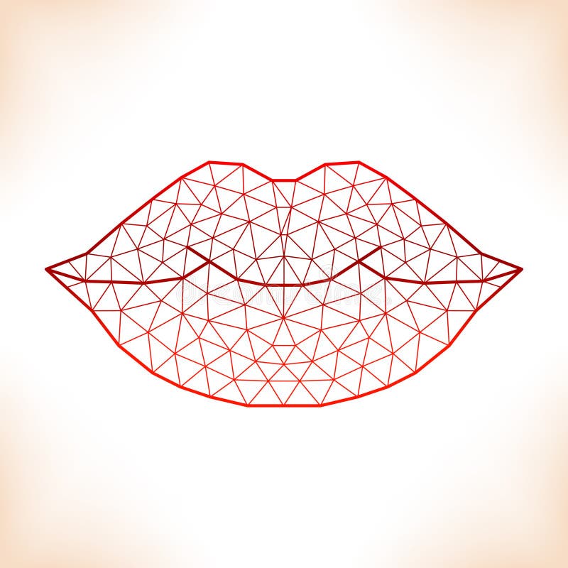 Estructura De Los Labios, Esquema Anatomía De Los Labios Sobre Fondo ...
