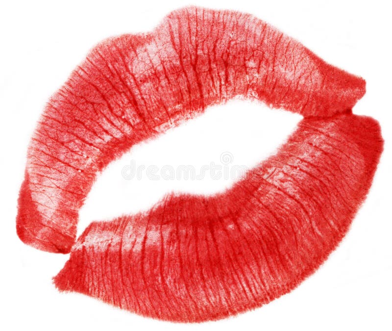 Labios Rojos Grandes De La Mujer Imagen de archivo - Imagen de labios ...