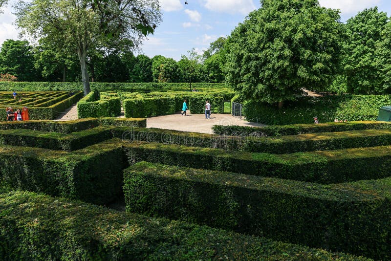 Labirinto Schonbrunn, Vienna Fotografia Editoriale - Immagine di ...