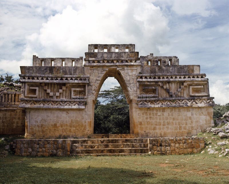 Labna Arch stock photo. Image of construction, labna - 27060880
