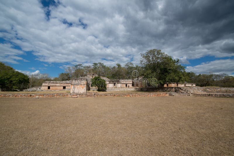 Labna mayan ruins stock image. Image of background, palace - 89928083