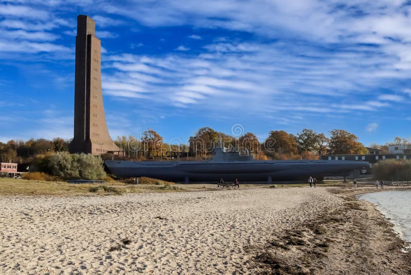 LABOE, GERMANY - Nov 08, 2020: Huge World War Monument at the Beach of ...