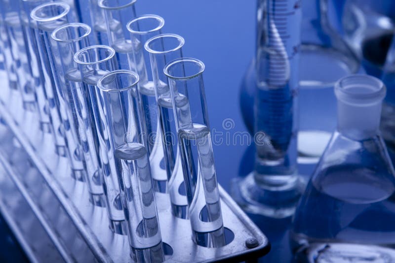 Labolatory Vials stock image. Image of dark, flask, pharmaceutical ...