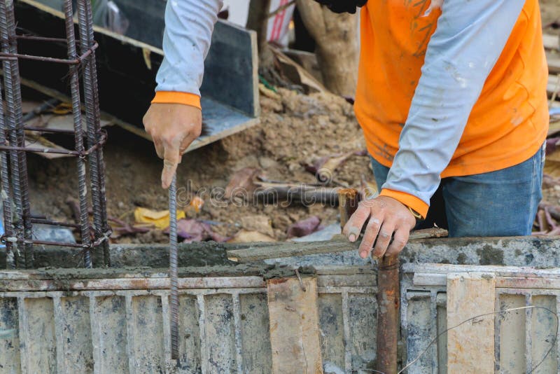 Labor at construction site stock image. Image of labor - 139904549