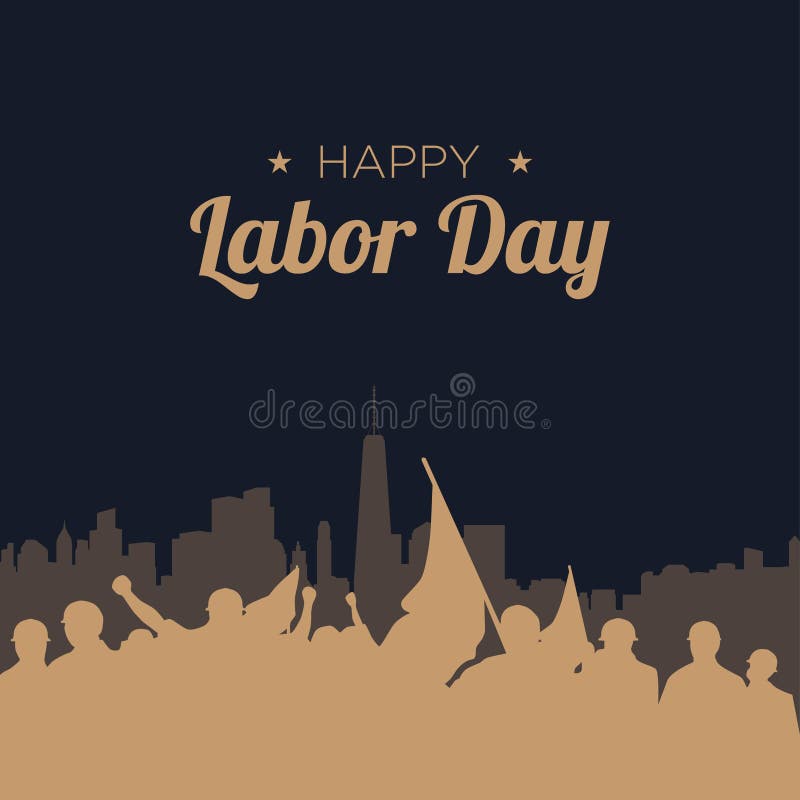 Labor Day Background. Fit for Poster, Banner and Other Stock Vector ...