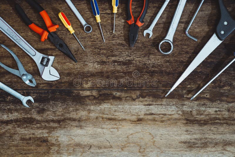 Labor Day. Construction Tools with Copy Space Stock Photo - Image of ...