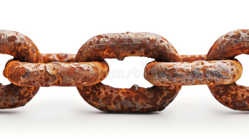 Labor Day Frame Border Background with Rusty Chain Links Symbolizing ...