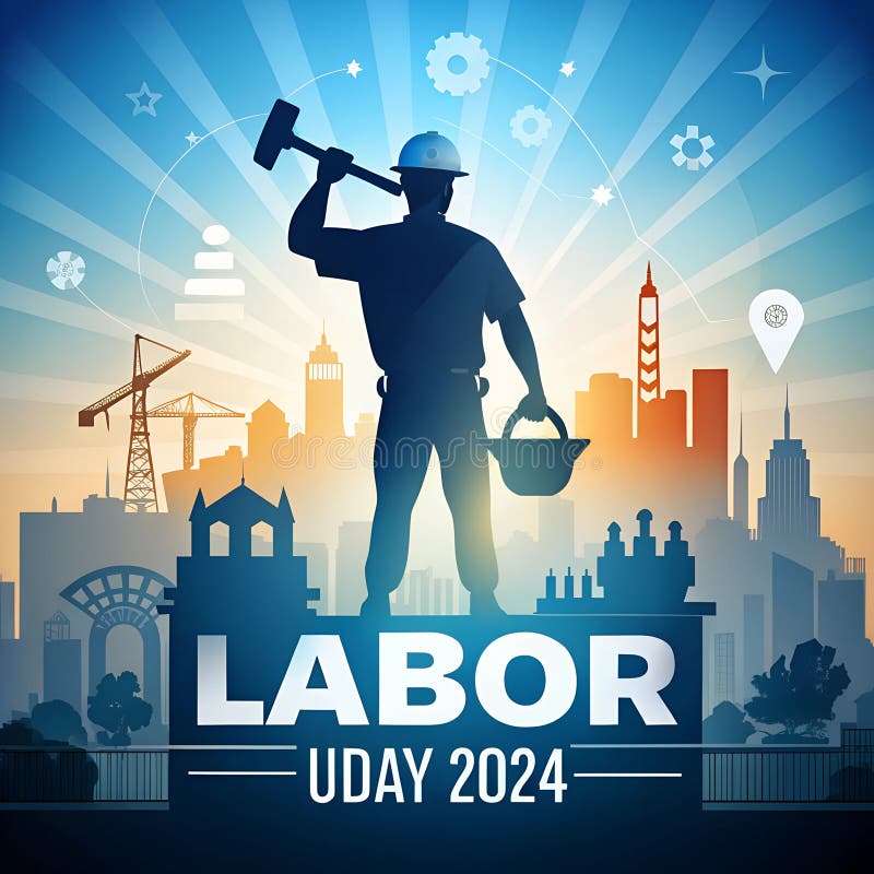 Labor Day Graphics Illustration Vector Design Labor Day Graphics Stock ...