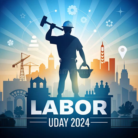 Labor Day Graphics Illustration Vector Design Labor Day Graphics Stock ...
