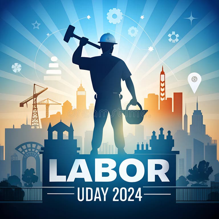 Labor Day Graphics Illustration Vector Design Labor Day Graphics Stock ...