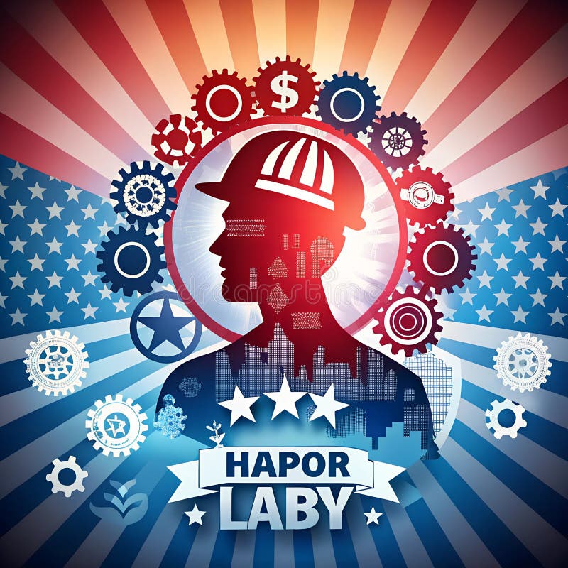 Labor Day Graphics Illustration Vector Design Labor Day Graphics Stock ...