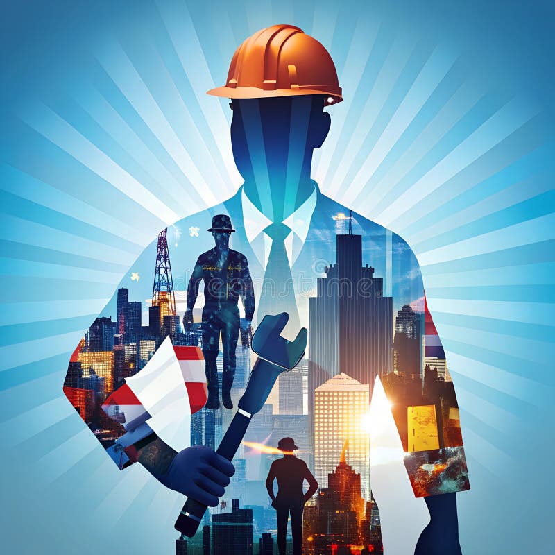 Labor Day Graphics Illustration Vector Design Labor Day Graphics Stock ...