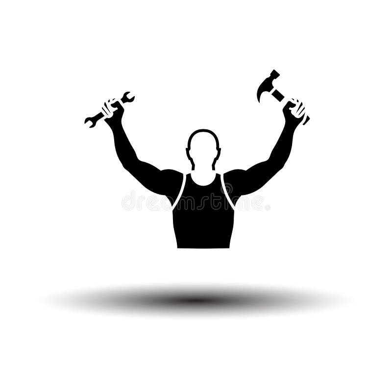 Labor Day Icon stock vector. Illustration of emblem - 242385940