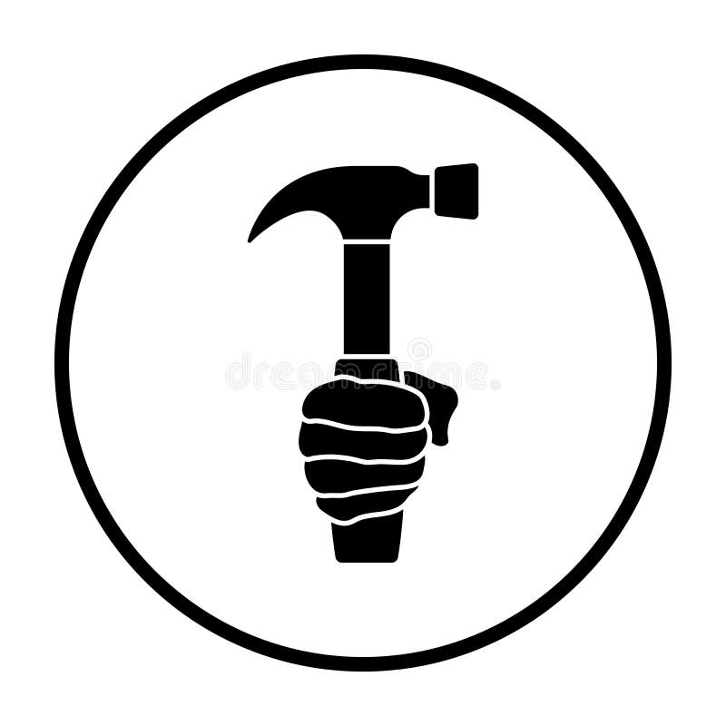 Labor Day Icon stock vector. Illustration of icon, hold - 242084473