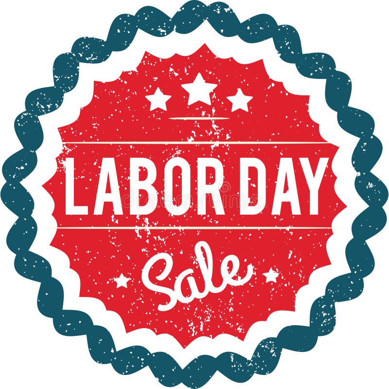 Labor Day Label. Vector Illustration Decorative Design Stock Vector ...