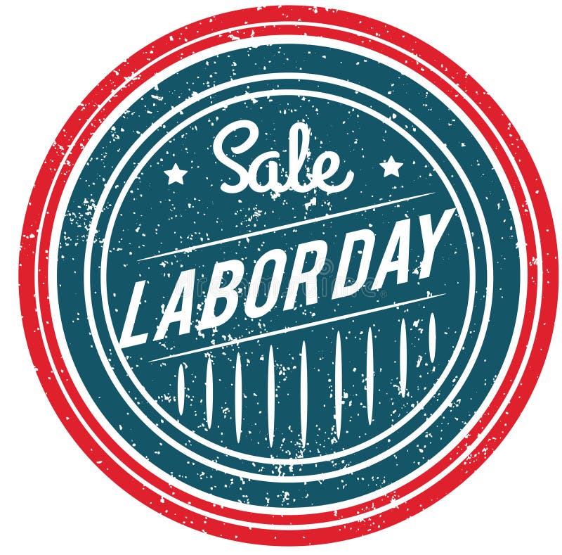 Labor Day Label. Vector Illustration Decorative Design Stock Vector ...