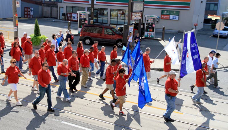 Labor Day Parade editorial image. Image of march, unionized - 26843295
