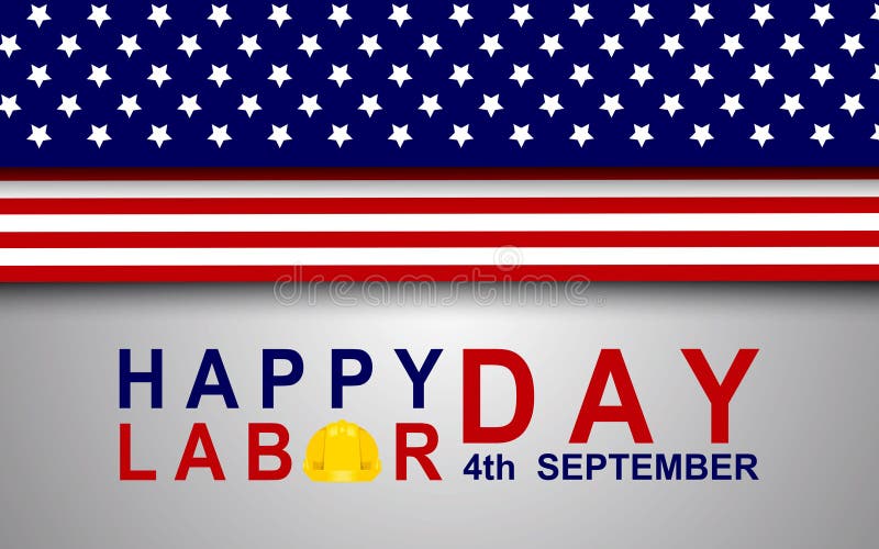 Labor Day Poster Template .USA Labor Day Celebration Stock Vector ...