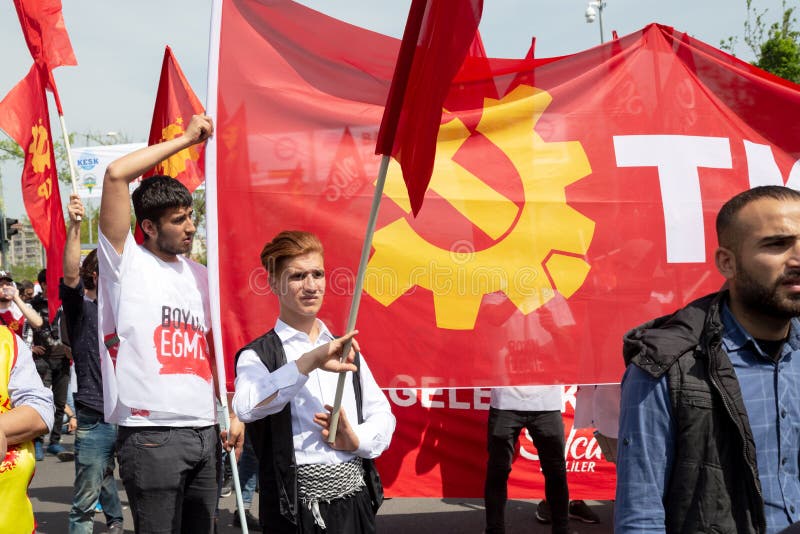 Labor`s Day Meeting from Diyarbakir, Turkey. Editorial Photo - Image of ...