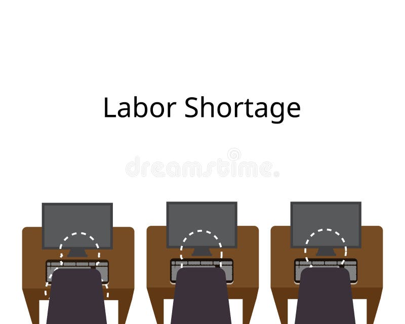 Labor Shortage with Many Company Need Employee but Lack of Employee To ...