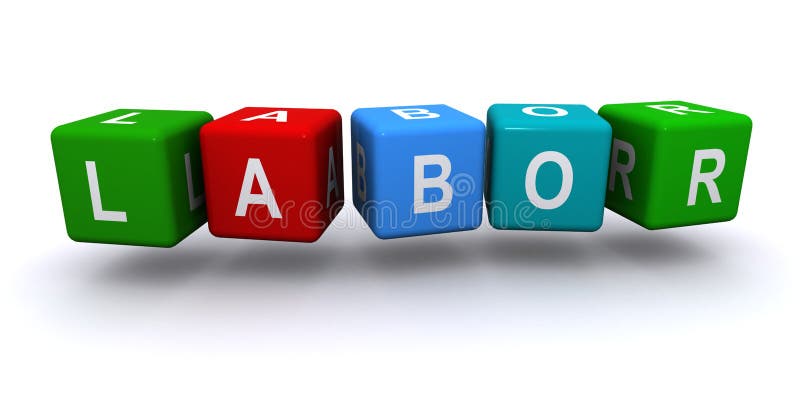 Labor Word Cloud stock illustration. Illustration of water - 98662894