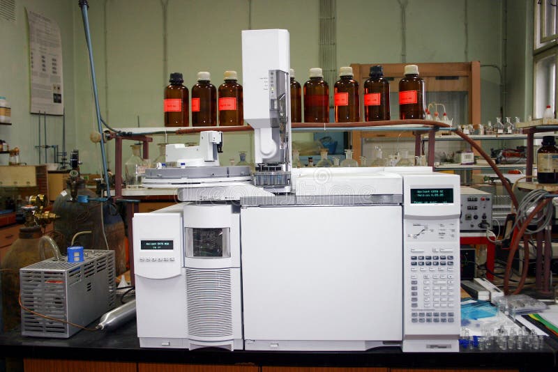 Laboratoire de chimie photo stock. Image du abstrait, science - 3896104