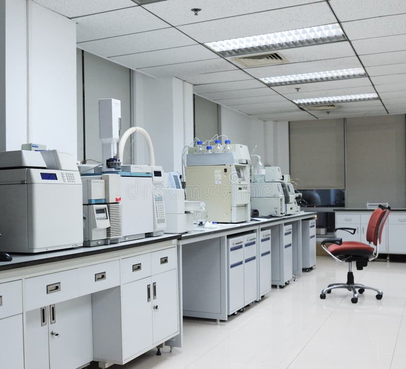 Laboratorium stock foto. Image of instrument, beker, technologie - 24620938