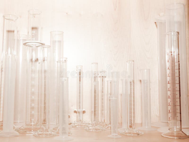 Laboratorium Dat Buizen Meet Stock Afbeelding - Image of opslag ...