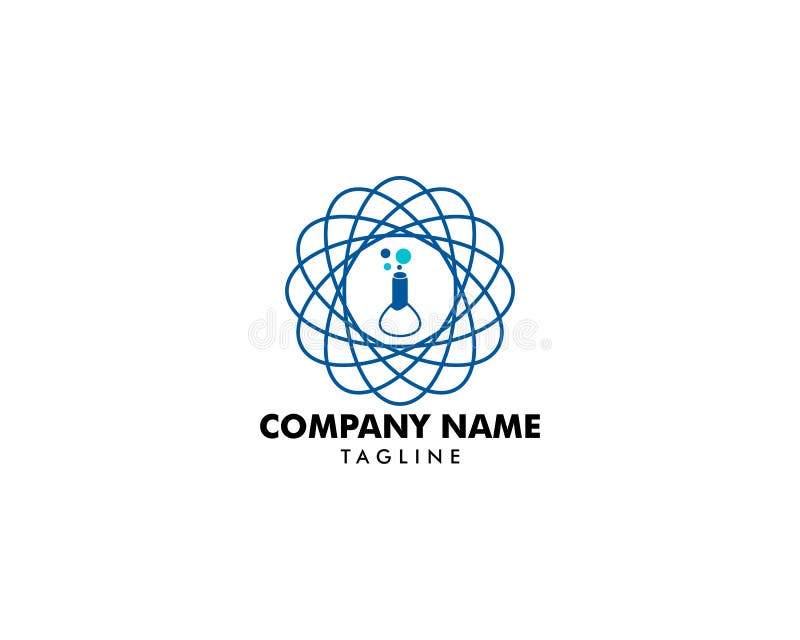 Laboratorium Logo Template stock vector. Illustration of laboratorium ...