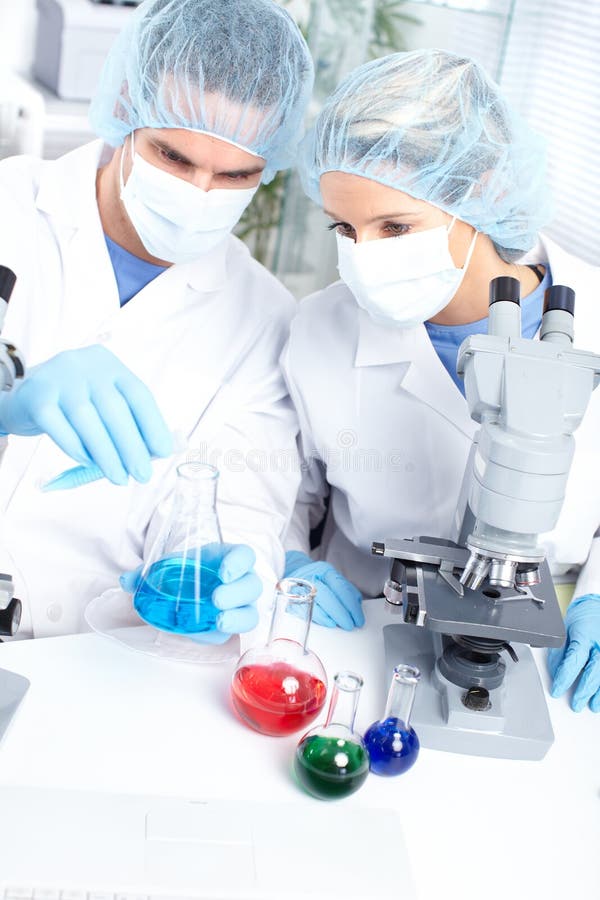 At the laboratory stock photo. Image of expertise, health - 13886378