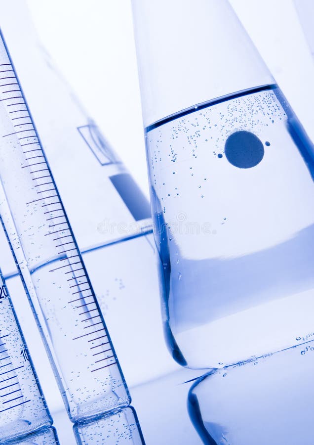 Laboratory stock image. Image of holder, flask, aqua, beaker - 2709091