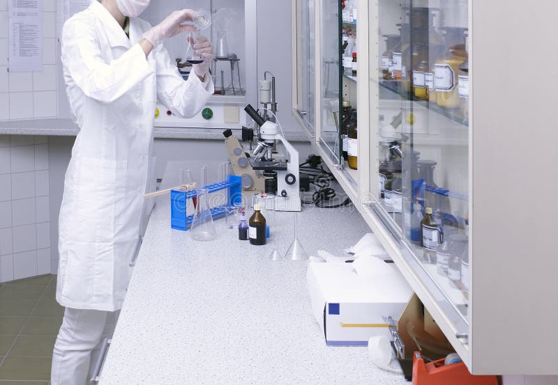 Man working stock image. Image of work, chemical, working - 4624379