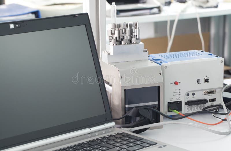Laboratory stock photo. Image of computer, camera, room - 21580152
