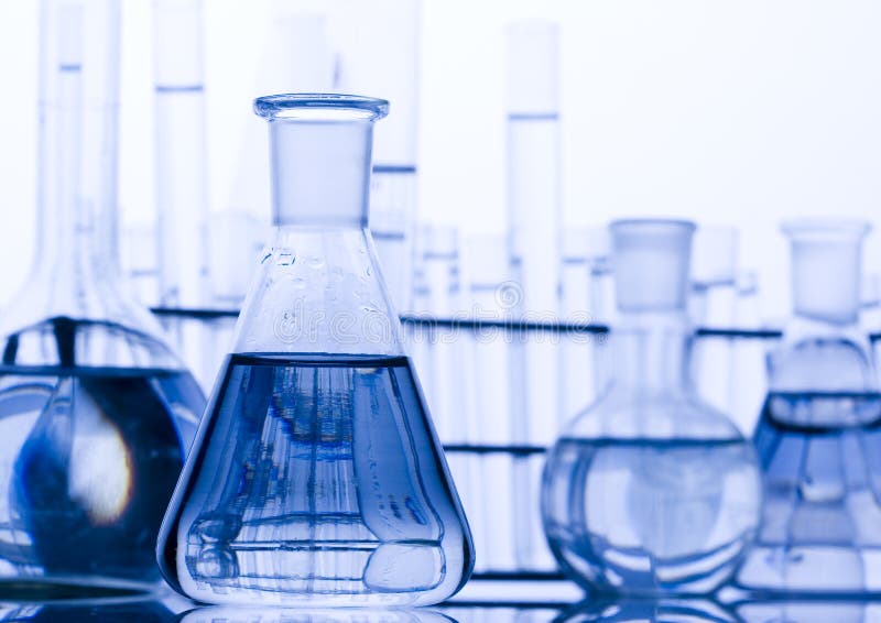 Laboratory stock image. Image of holder, flask, aqua, beaker - 2709091