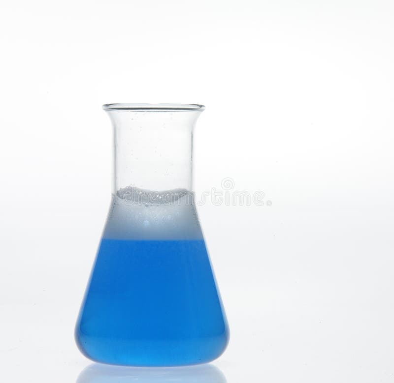Laboratory flask stock image. Image of metric, cooling - 12047367