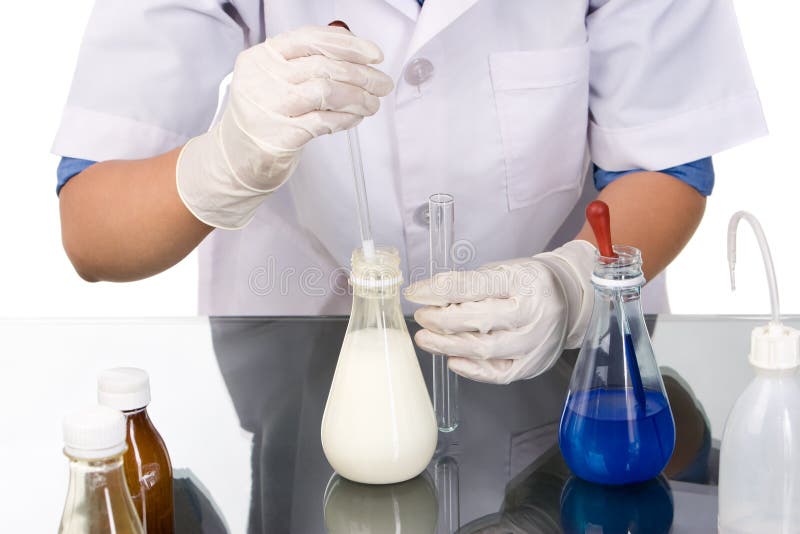 Laboratory activity stock photo. Image of isolated, pipette - 5619570