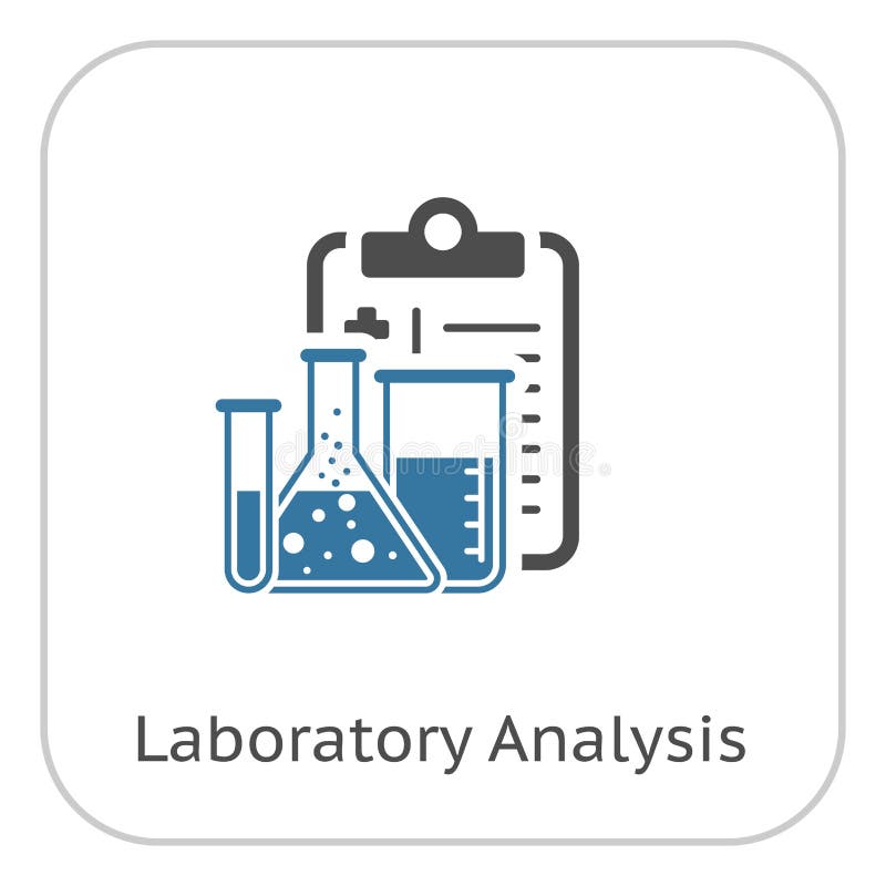Laboratory and Medical Services Icon. Flat Design. Stock Vector ...