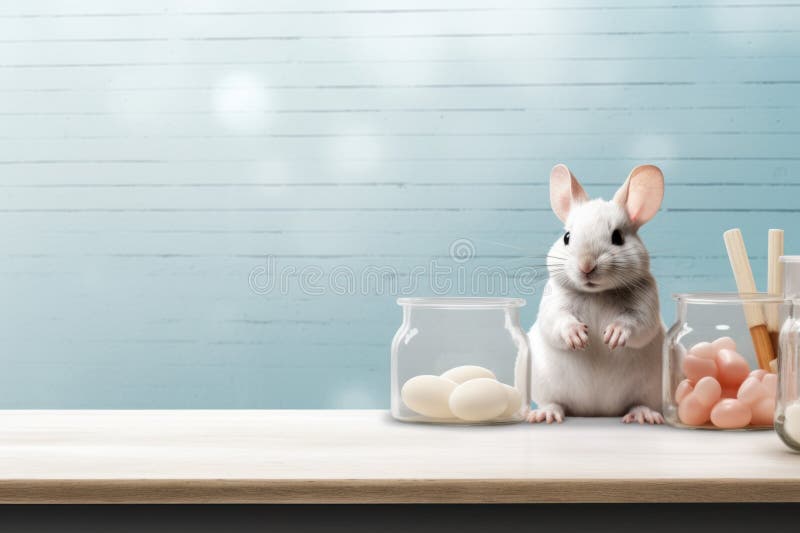 Laboratory Animal Day. Generate Ai Stock Illustration - Illustration of ...