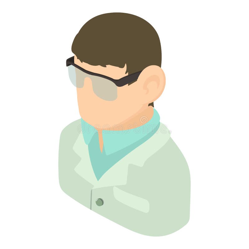 Laboratory Assistant Icon, Isometric 3d Style Stock Vector ...